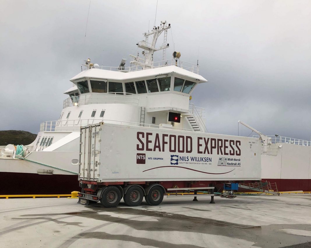Salmon ship from Norway to the Netherlands will establish profitable ...