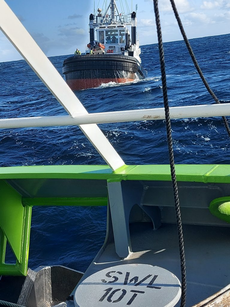 The towing of the €6.6m workboat “AQS Tor” has started | SalmonBusiness