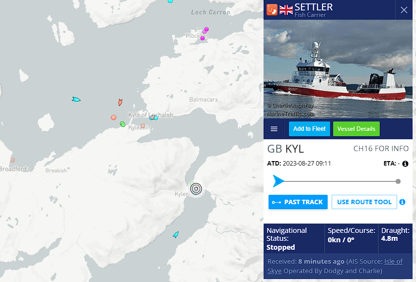 Breaking: Well boat runs aground in Scotland | SalmonBusiness