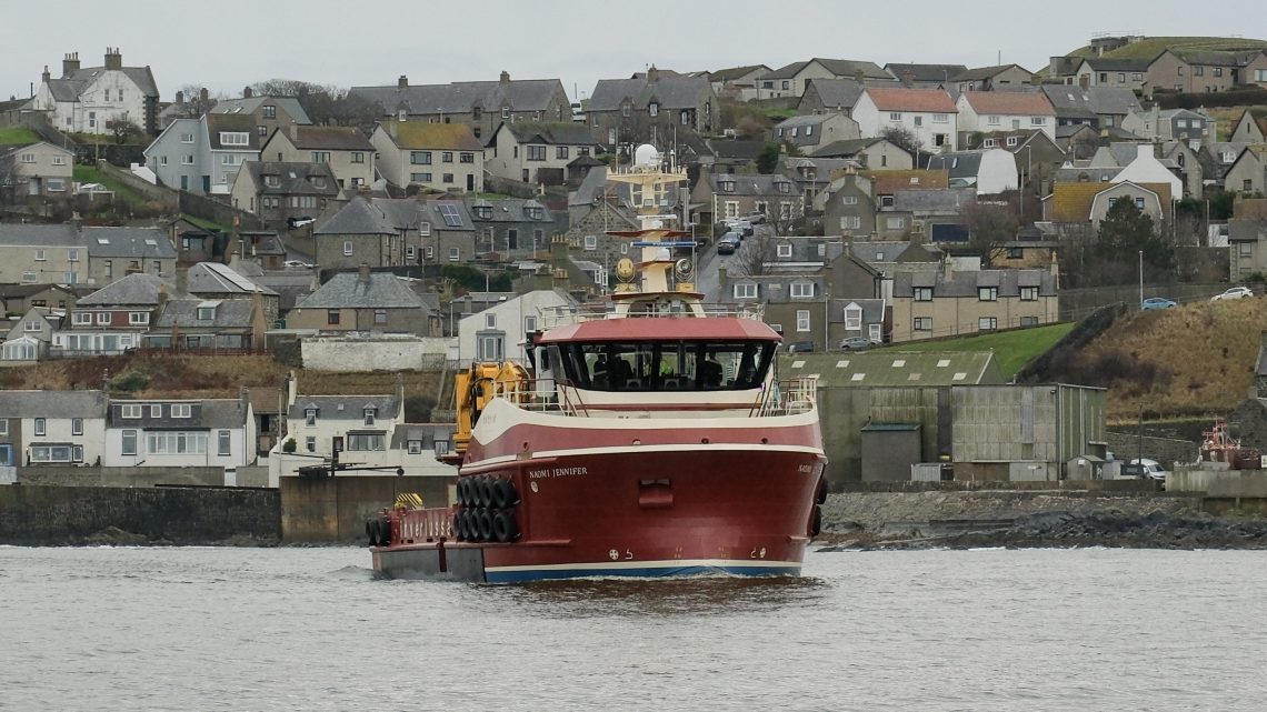 Scottish built Naomi Jennifer strengthens Inverlussa’s service capacity ...